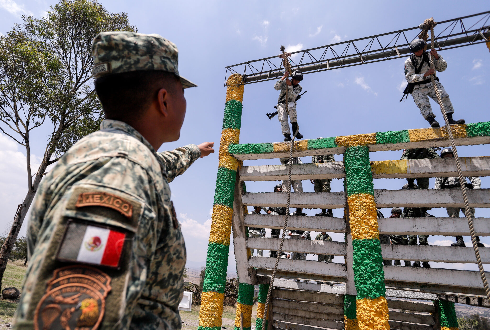 CACIR: Primera línea de formación de reclutas del Ejército, FAM y GN ...